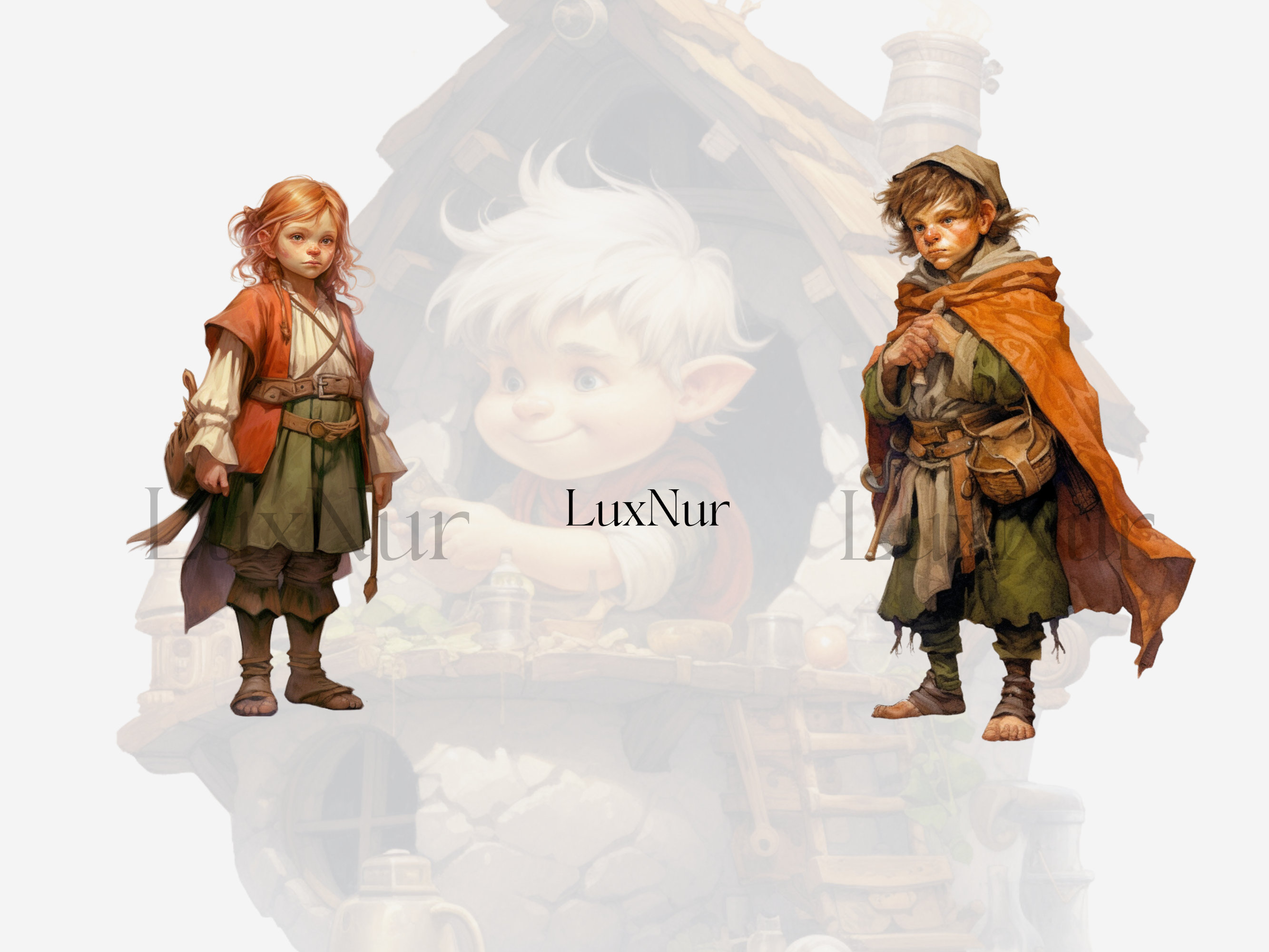 Halfling Concept Art