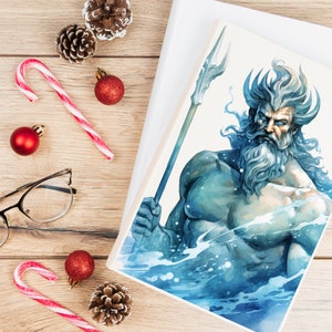 Watercolor Poseidon Son Signs Clipart, Printable Percy Jackson Png ...