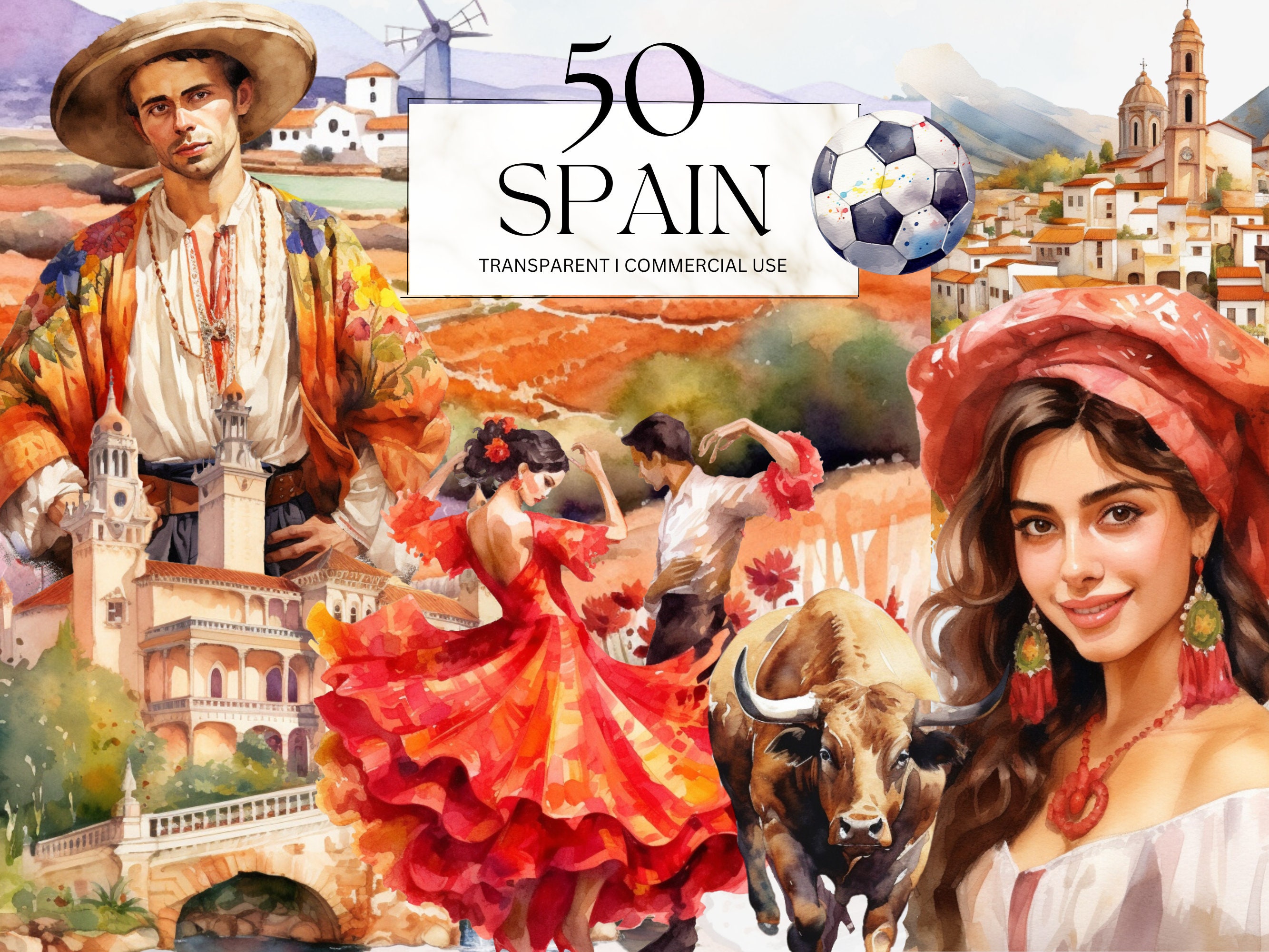 Spanish Culture Collage