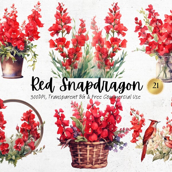 Snapdragon Svg - Etsy