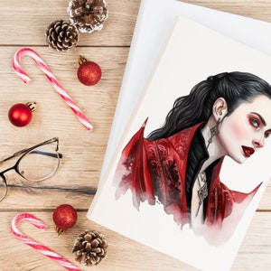 Watercolor Original Dracula Png Clipart, Printable Horror Storybook ...