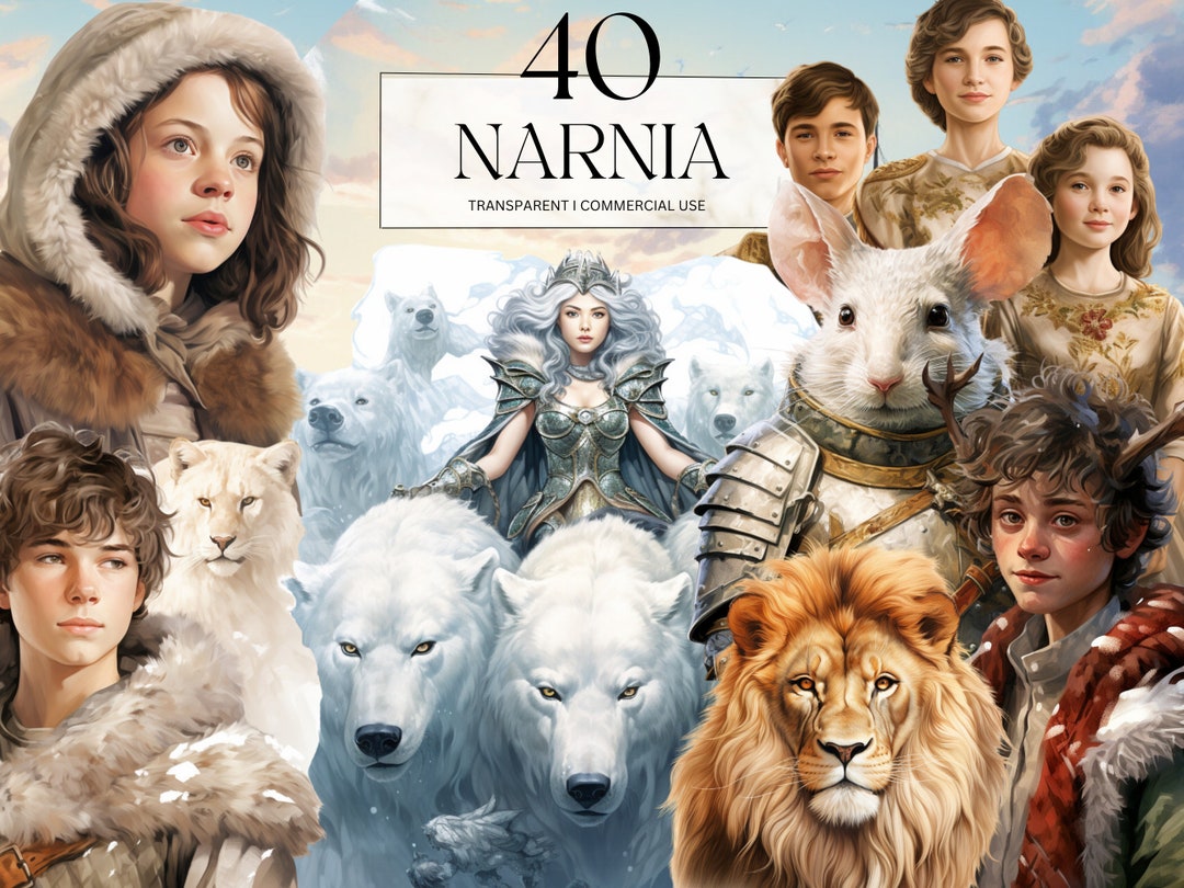Watercolor Narnia Clipart, Printable Snow Queen Witch Mage Png ...