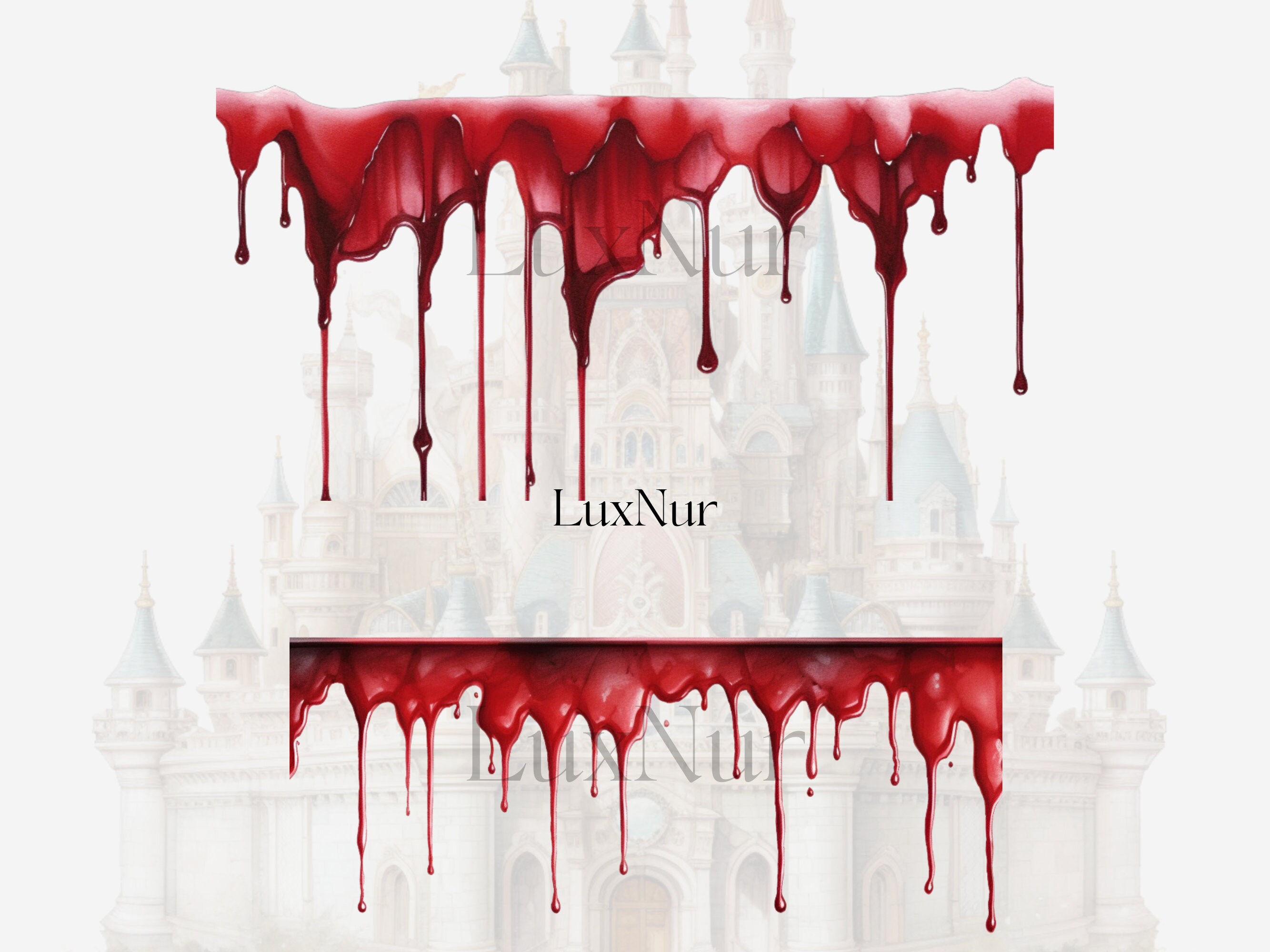 Blood Watercolor Drip Clipart Printable Paint Splash Png - Etsy