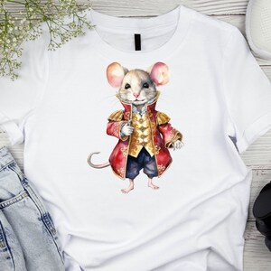 Watercolor Fairytale Mice Clipart Printable Magical Fantasy Mouse ...