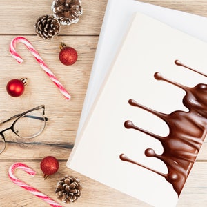 Chocolate Watercolor Drip Clipart, Printable Chocolate Paint Splash Png ...