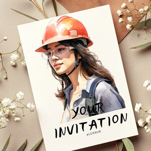 Watercolor Civil Engineer Clipart Printable, Structural Engineer Png ...