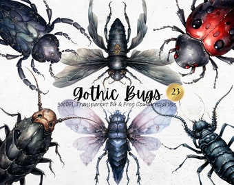 Watercolor Corpse Bride Wedding Clipart, Printable Horror Decorations ...