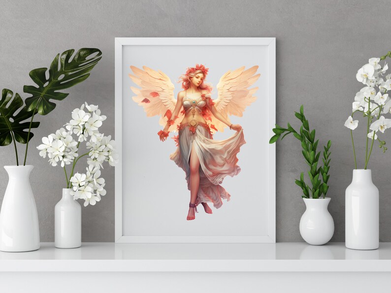 Mitología griega Afrodita Clipart Png Imprimible Antigua - Etsy México