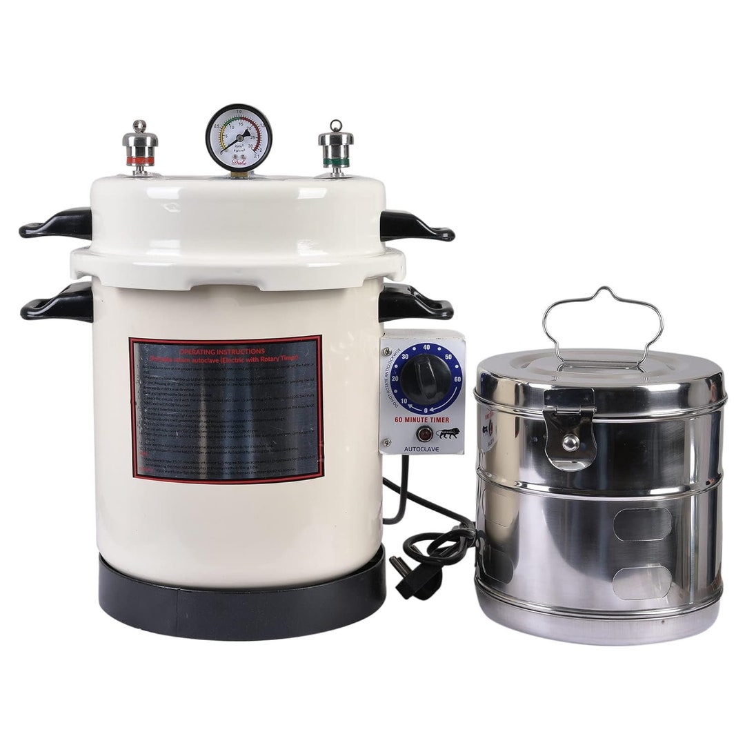 Autoclave Sterilizer 13 Litre With Timer and High Steam Pressure ...