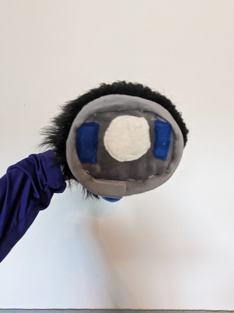 Galaxy Themed Protogen Premade Fursuit Mini Partial head, Paws, Tail MQ ...