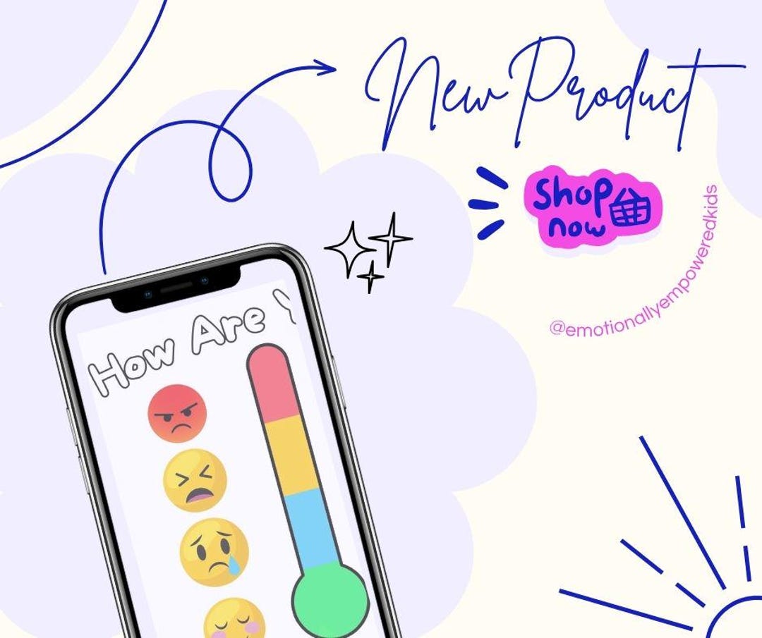 Kids Emotion Chart Printable | “how Are You Feeling?” Feelings Poster ...