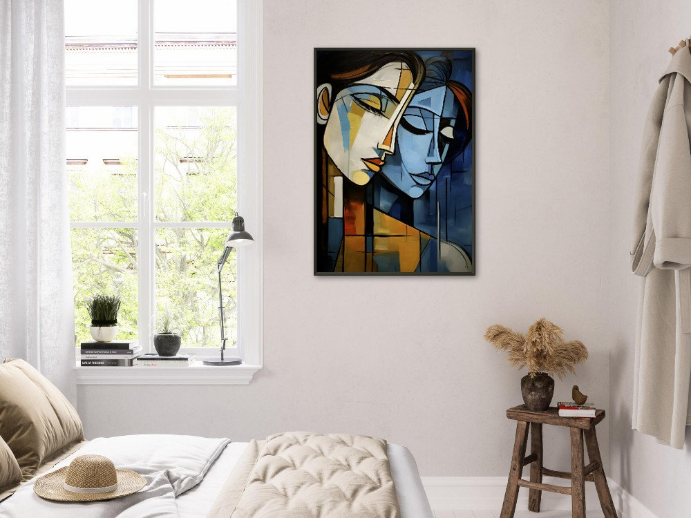 Modern Picasso Inspired Romeo and Juliet Abstract Painting - Etsy