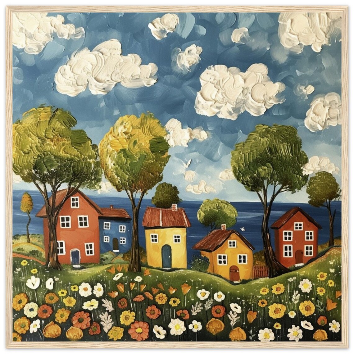 Tranquil Haven: Navistic Painting of the Enchanting Blekinge ...