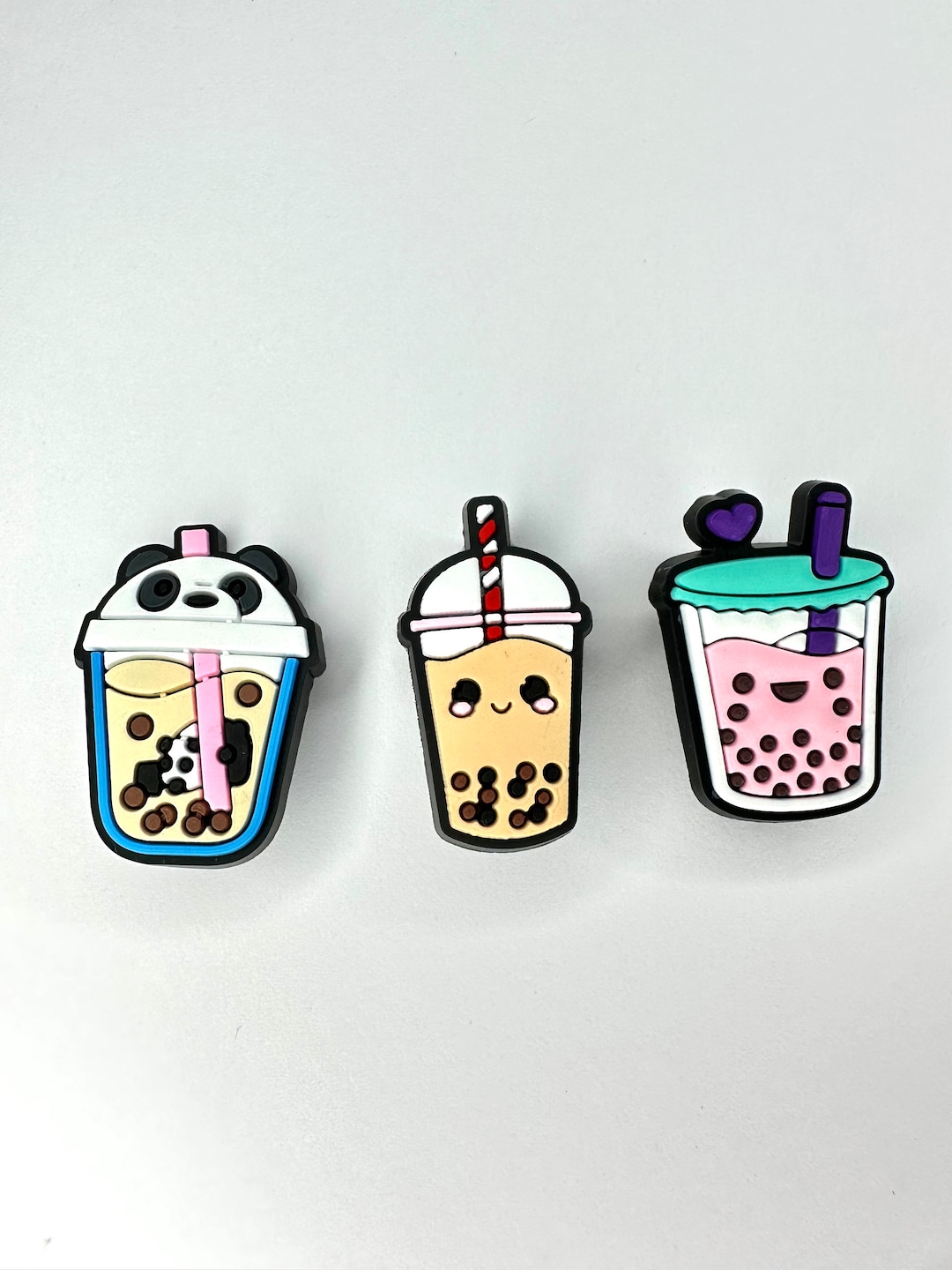 Bubble Tea Shoe Charms - Boba Tea - Iced Coffee Accessories - Kawaii ...