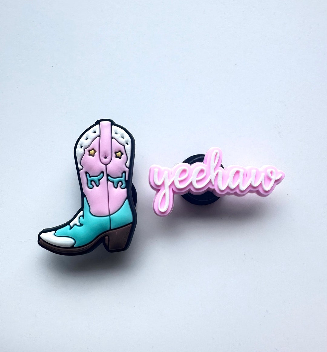 Cowboy Boot Clog Charm: Rodeo Western Shoe Accessory - Etsy