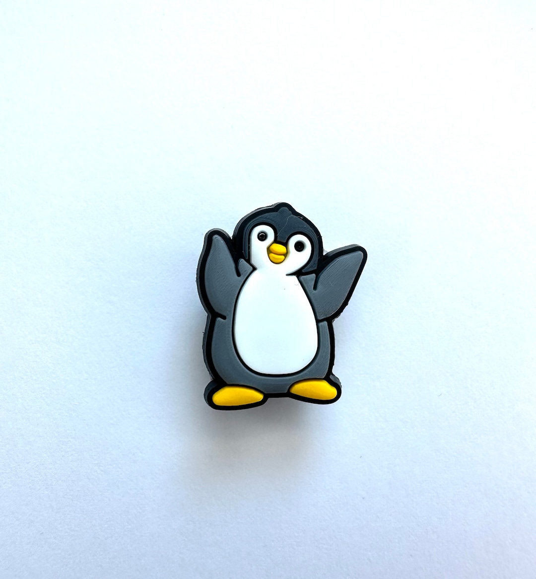 Penguin Croc Charm Penguin Shoe Accessory Trending Now Penguin Croc ...