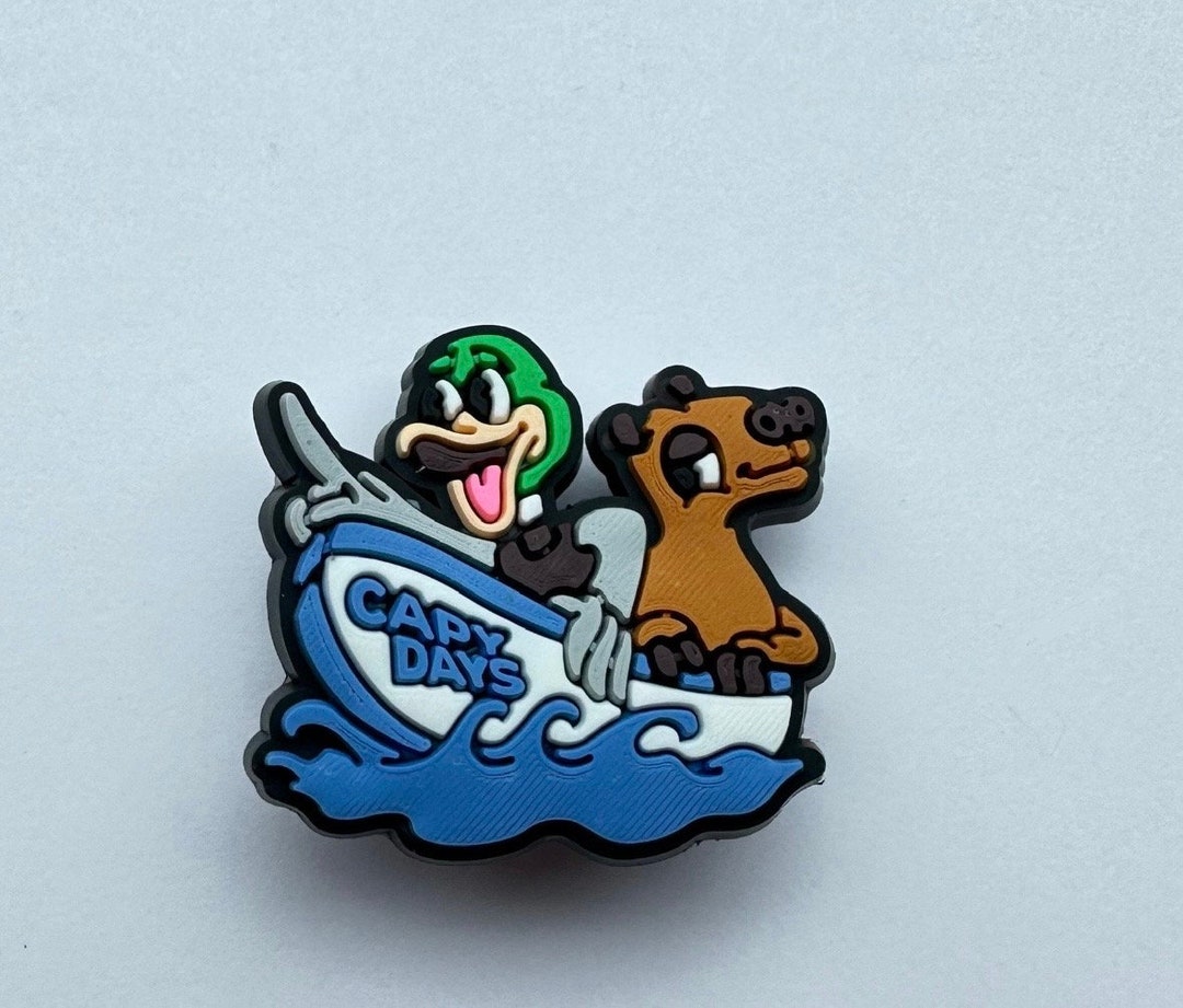 Capybara Clog Accessory - Capybara Shoe Charm - Carpincho Clog Clips ...