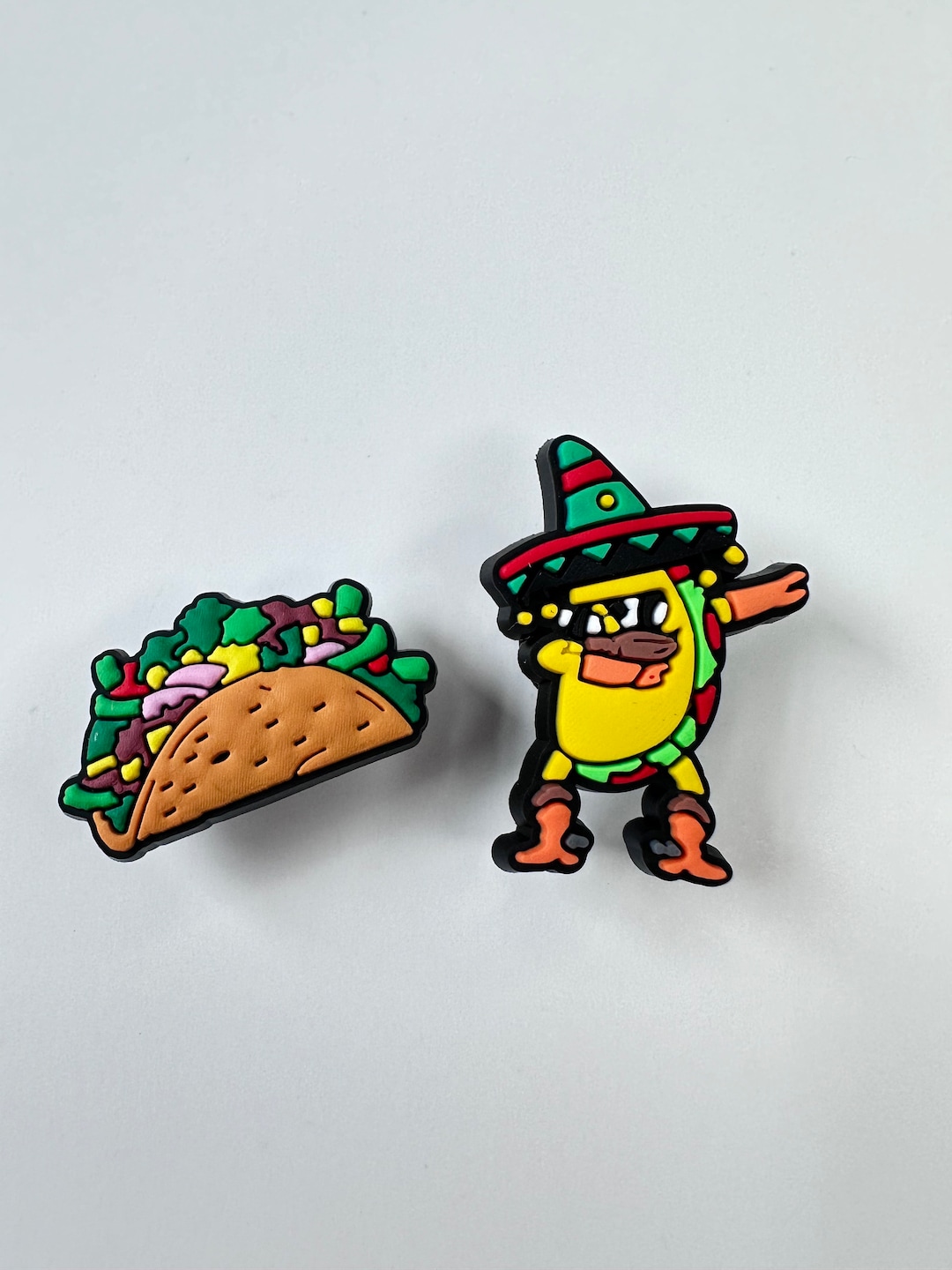 Taco Shoe Charms - Fast Food Clog Clips - Shoe Charms - Foodie Shoe ...