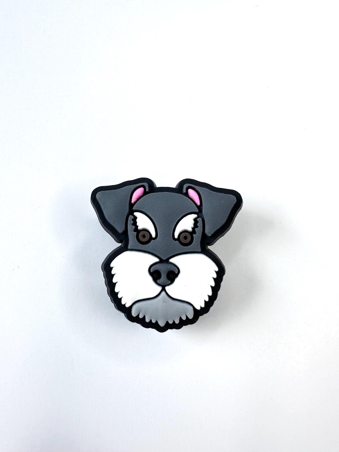 Schnauzer Clog Charm - Dog Shoe Charm - Etsy