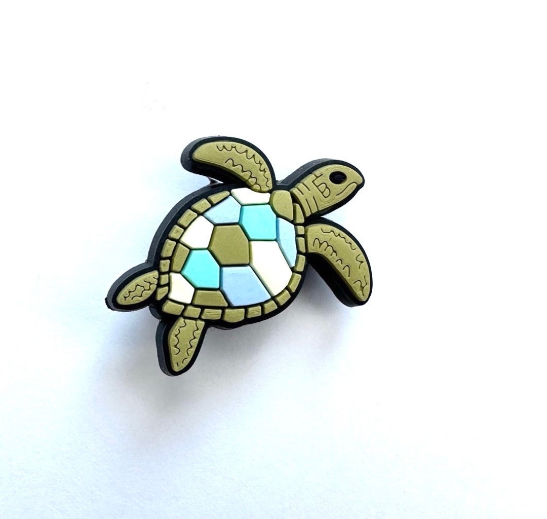 Sea Life Animals Shoe Charms - Nautical Style, Turtle - Leatherback ...