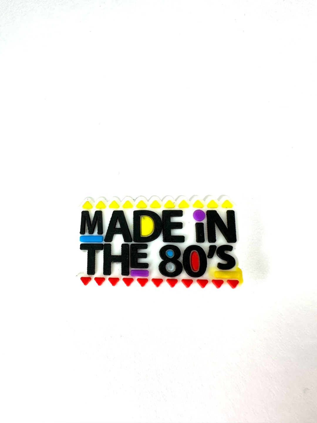 Made in the 80s Croc Charm 80s Gift Idea Millennial Croc - Etsy
