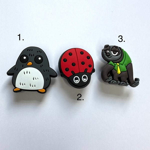 Penguins Croc Charms - Etsy