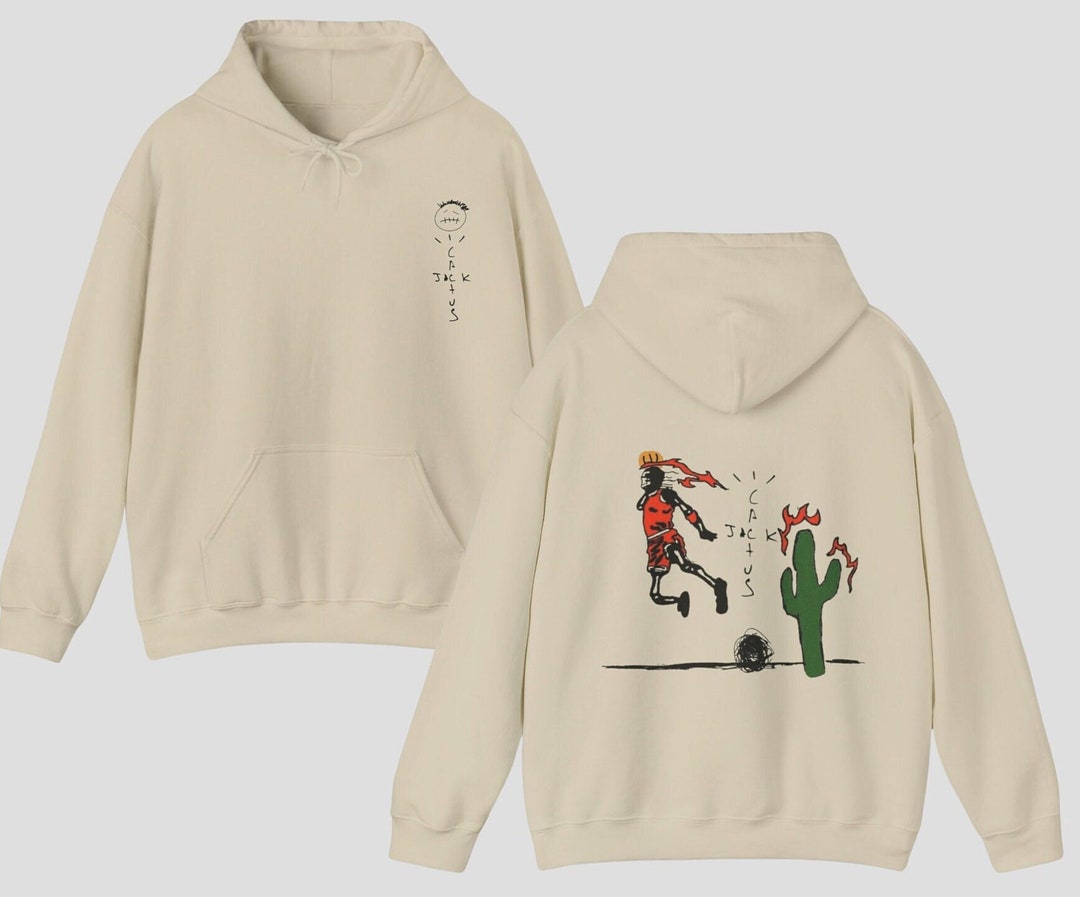 Cactus Jack Hoodie Travis Scott Hoodie Rapper Merch Concert Hoodie ...