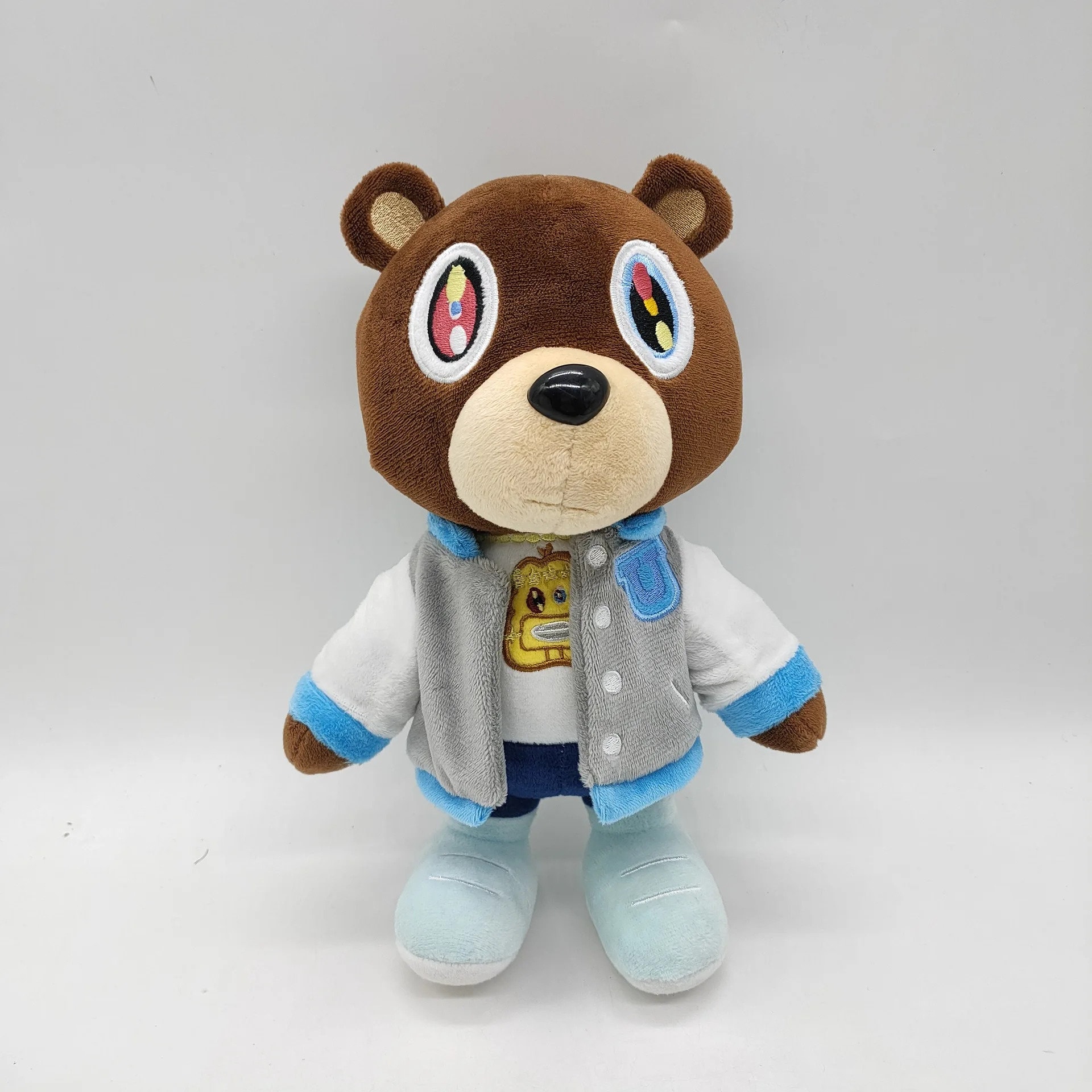 Kanye West Graduation Teddy Bear Plush 26cm Plush Kanye Bear Cartoon ...