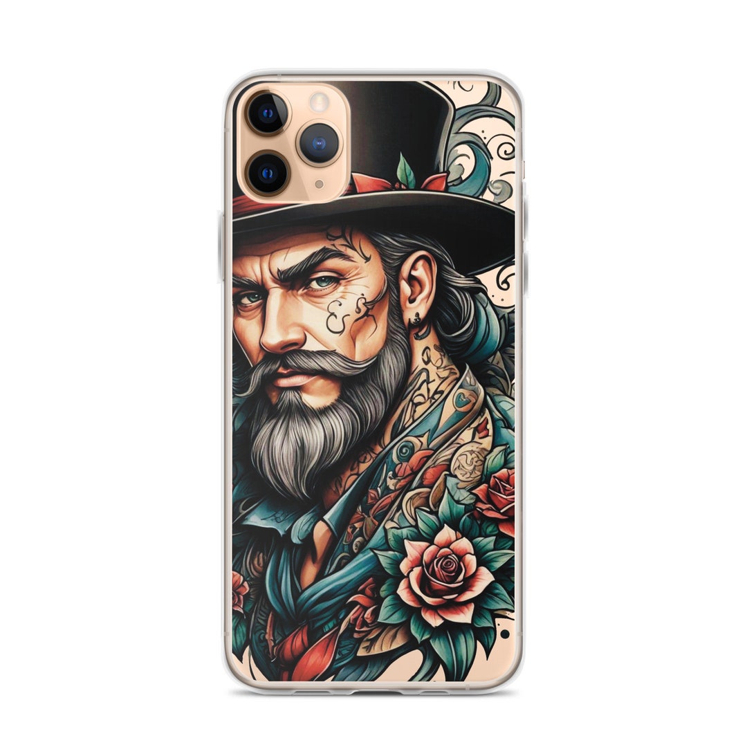 Gentleman Gift, Tattoo Case, Clear Case for Iphone® - Etsy