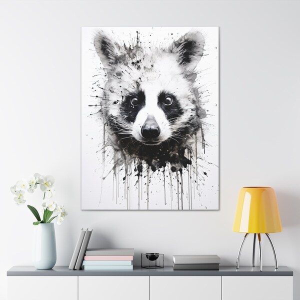 Black and White Trippy Art - Etsy