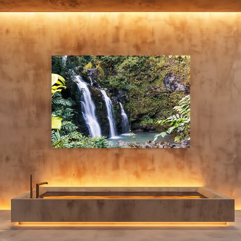 Hawaiian Waterfalls - Island Paradise Photo Wall Art: Buddha Egg ...