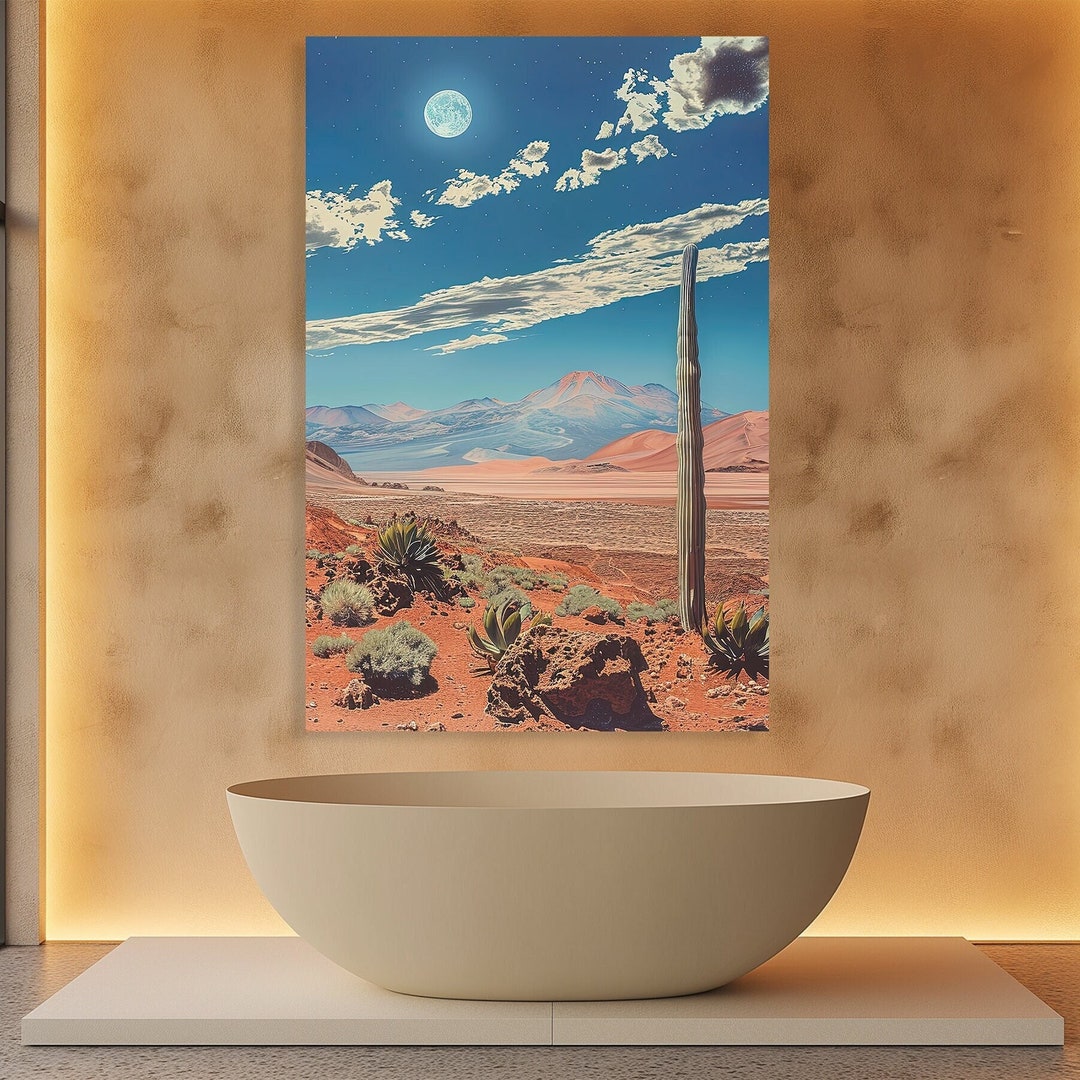 Atacama Desert Wall Art: Photorealistic Chile Desert | Buddha Egg ...