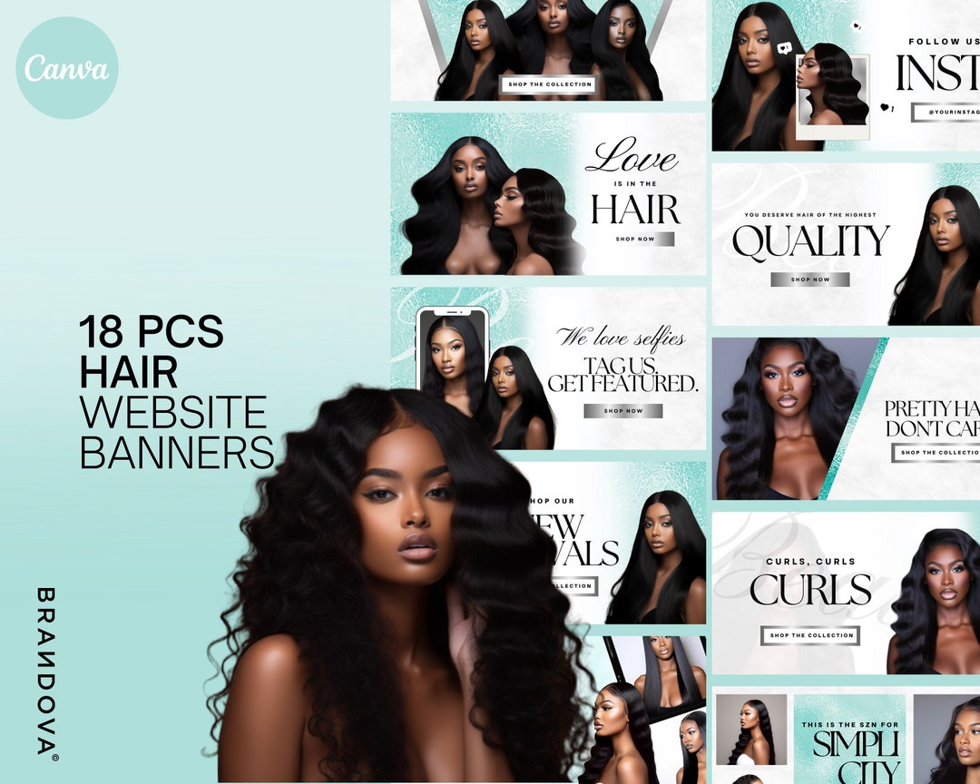 18 Website Banners, DIY Web Banner Template Design, Shopify Website ...