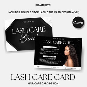 Lash Instagram Business Card Template Canva, Thank You Cards, Branding ...