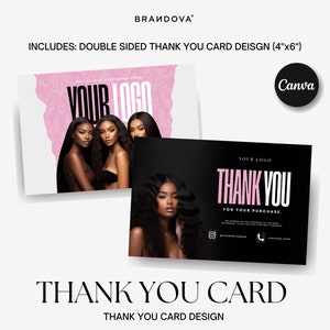 Hairstylist Branding Kit | Hair Business Templates | Luxury Pink Hair ...