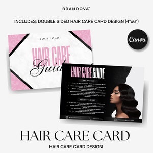 Hairstylist Branding Kit | Hair Business Templates | Luxury Pink Hair ...