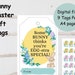 I Hope Your Easter is Bubbles of Fun, Easter Gift Tags, Classroom ...