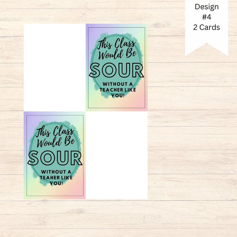 Printable Candy Class Gift Tags | Fun Class Gifts | Sour Candy Bag Tags ...