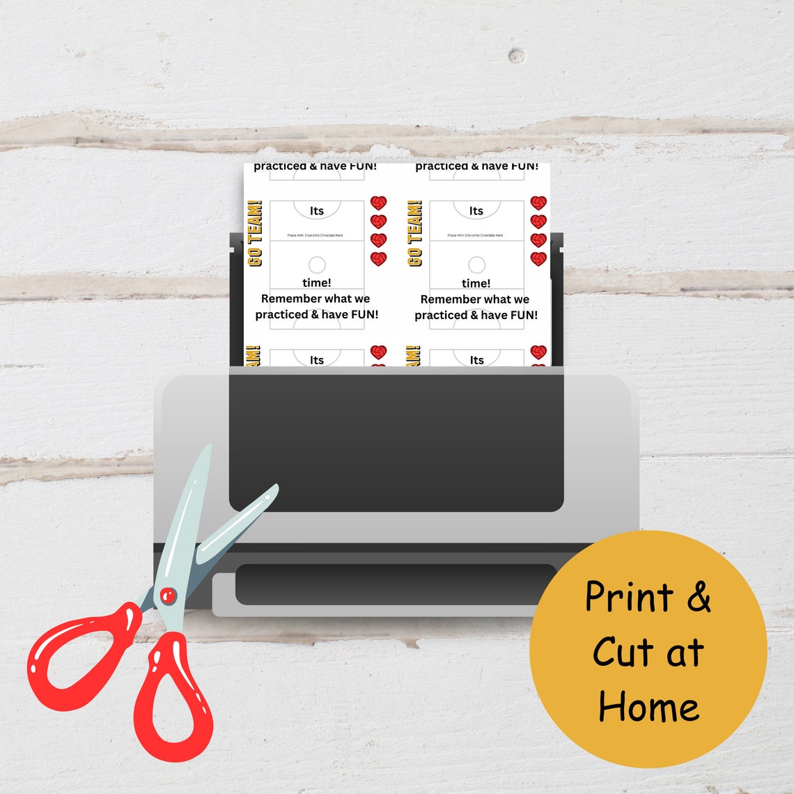 Netball Gift Tags | Crunchie Gift Tags | Netball Team Gifts | Netball ...