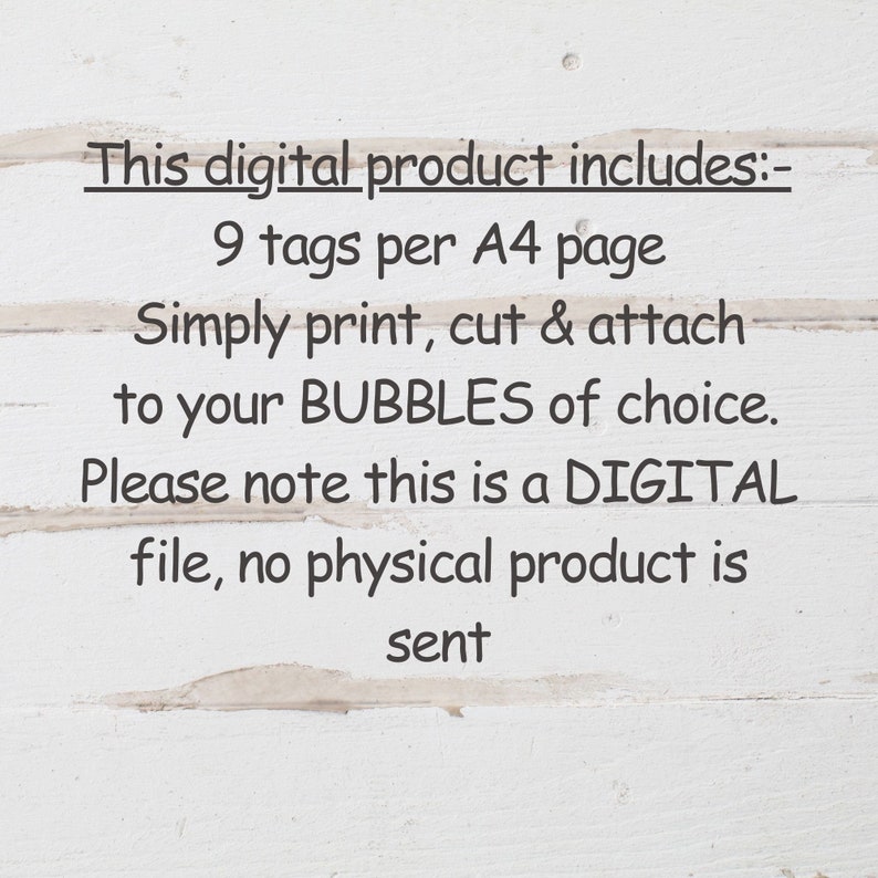 I Hope Your Easter is Bubbles of Fun, Easter Gift Tags, Classroom ...