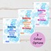 Printable Birthday Gift Tags | Bubbles | Bubble Favors | Bubble Gift ...