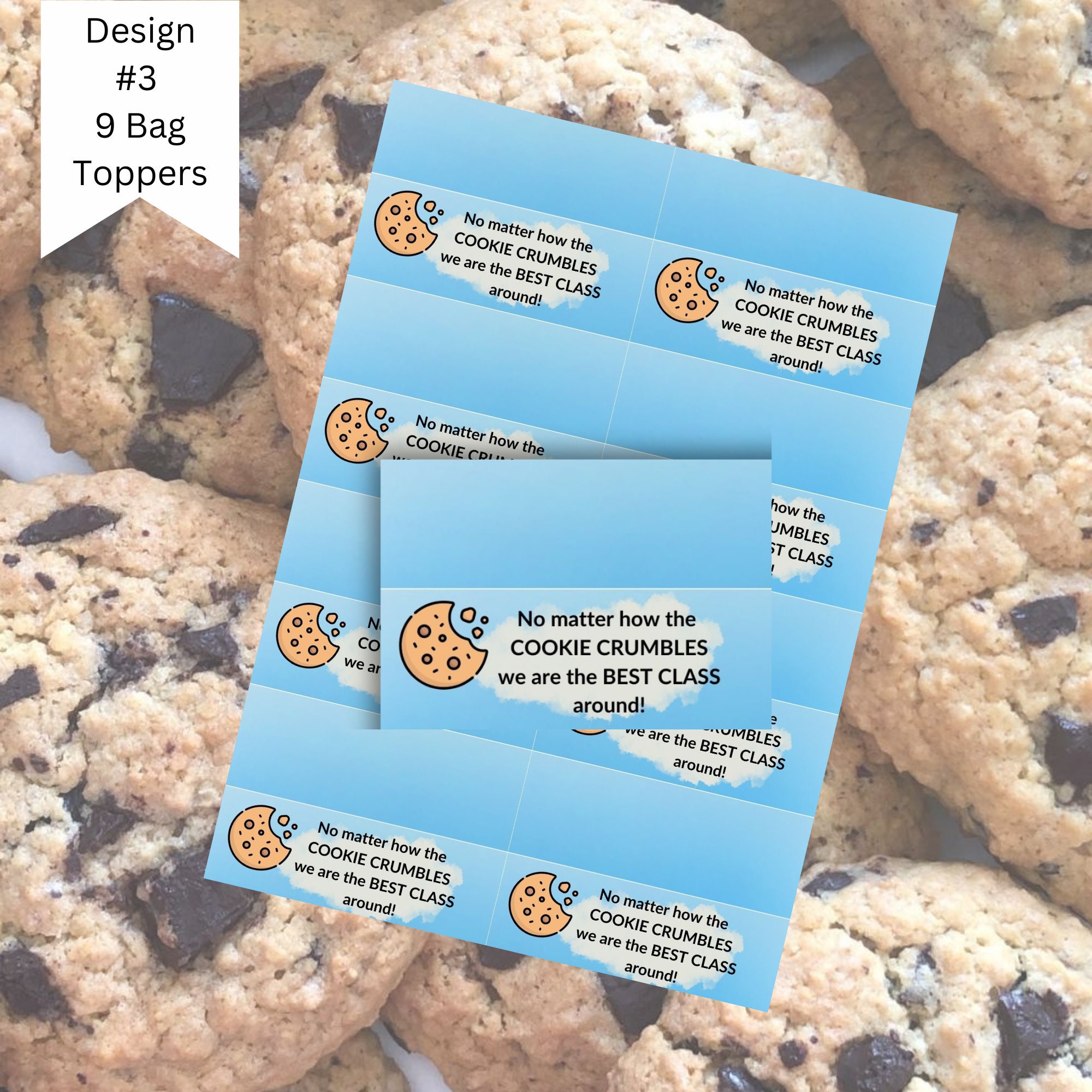 Printable Class Gift Tags Gift From Student Gift From Teacher Last Day ...