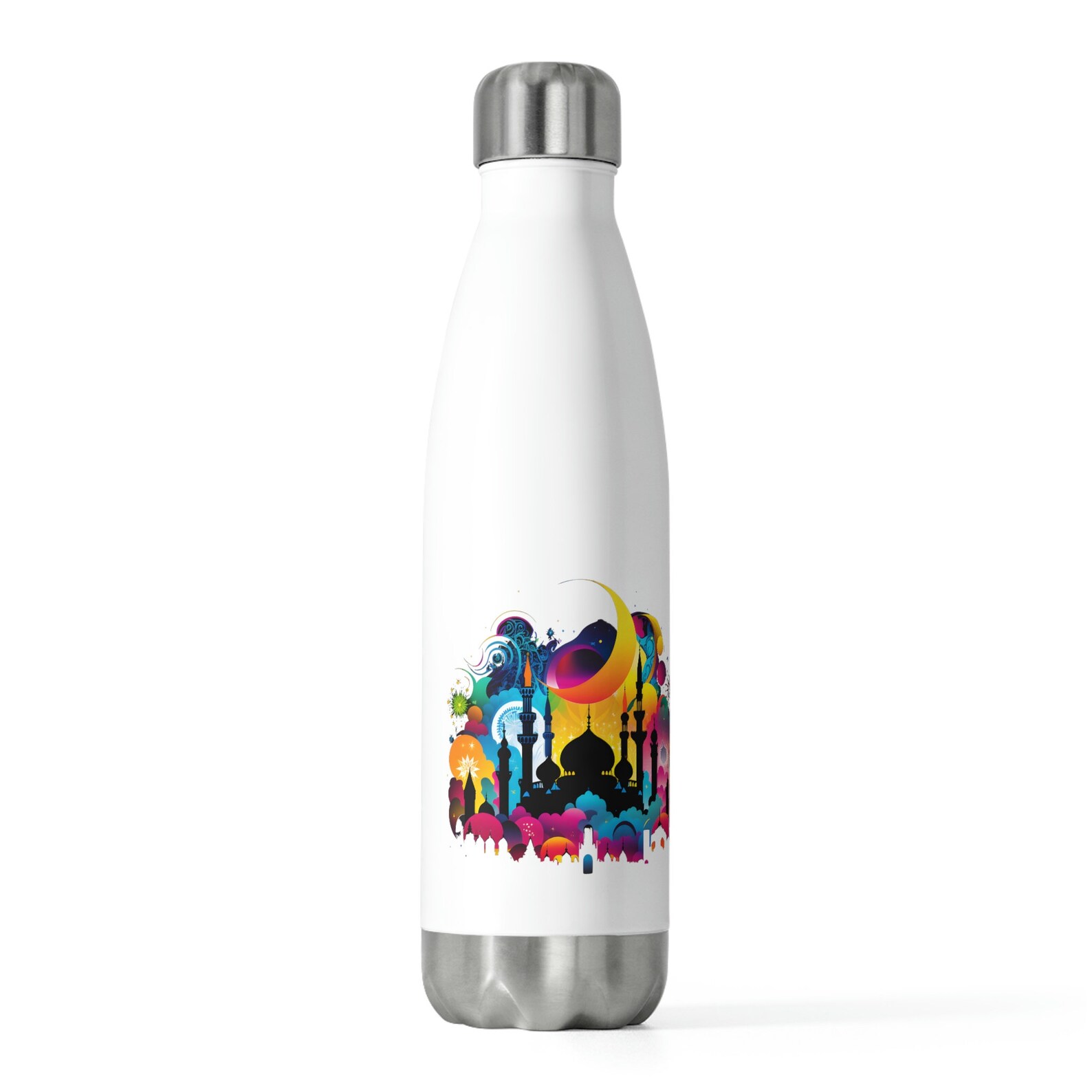 Islamic Theme Water Bottle Stainless Steel Islamic Gifts 20oz Insulated ...