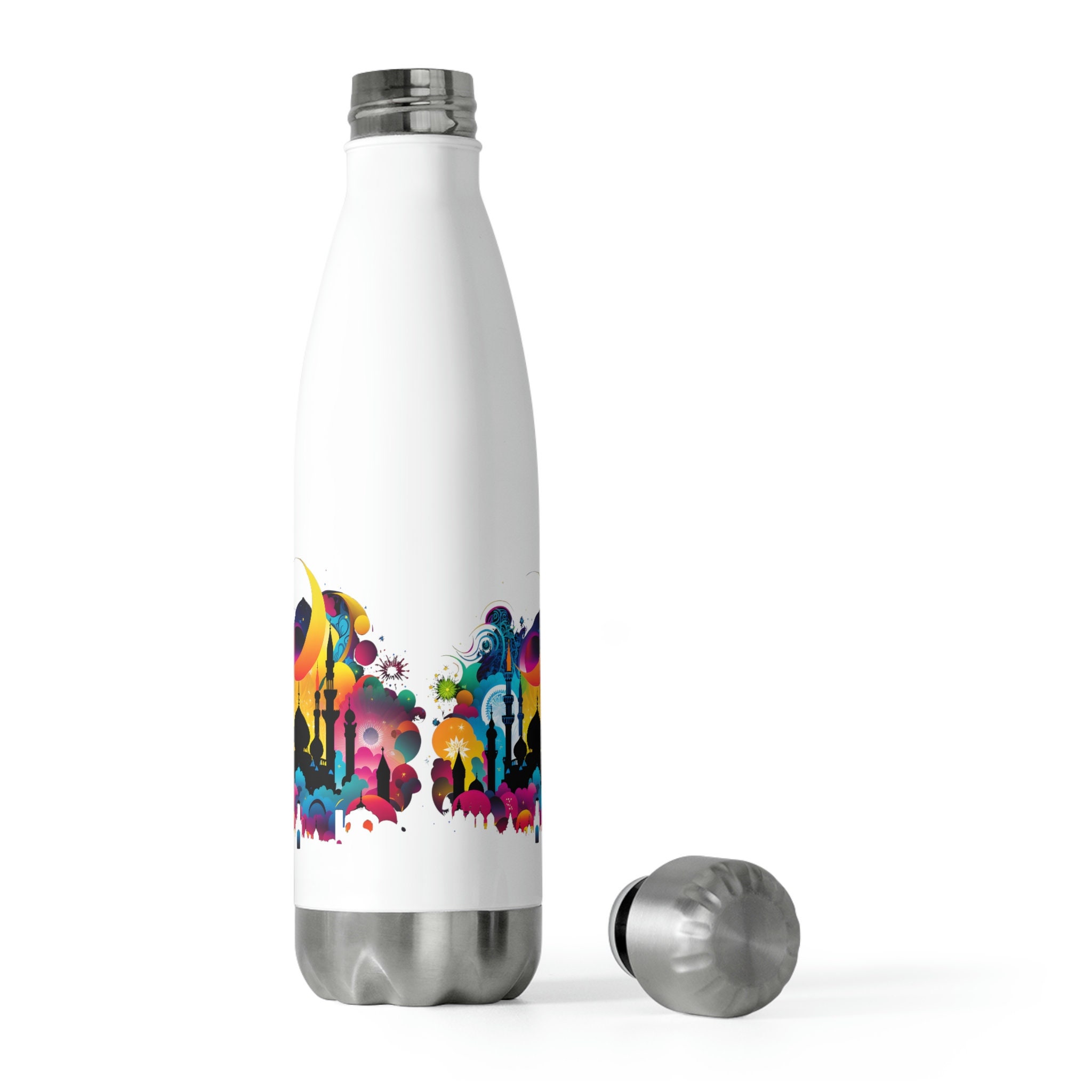 Islamic Theme Water Bottle Stainless Steel Islamic Gifts 20oz Insulated ...