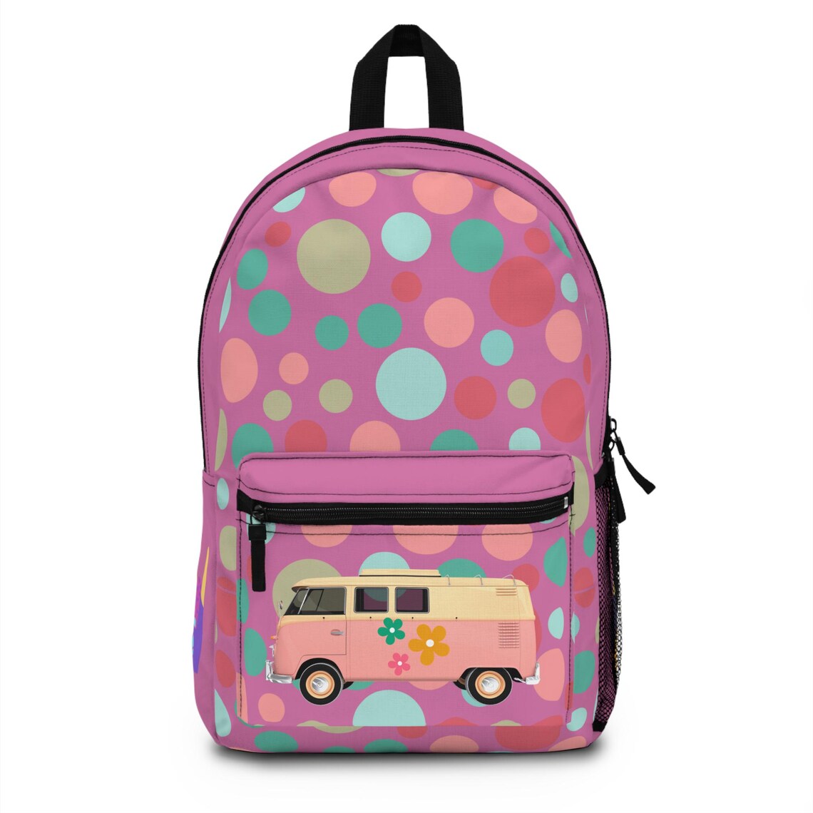 Unique Backpack Groovy Backpack Girls School Backpack Pink Backpack ...