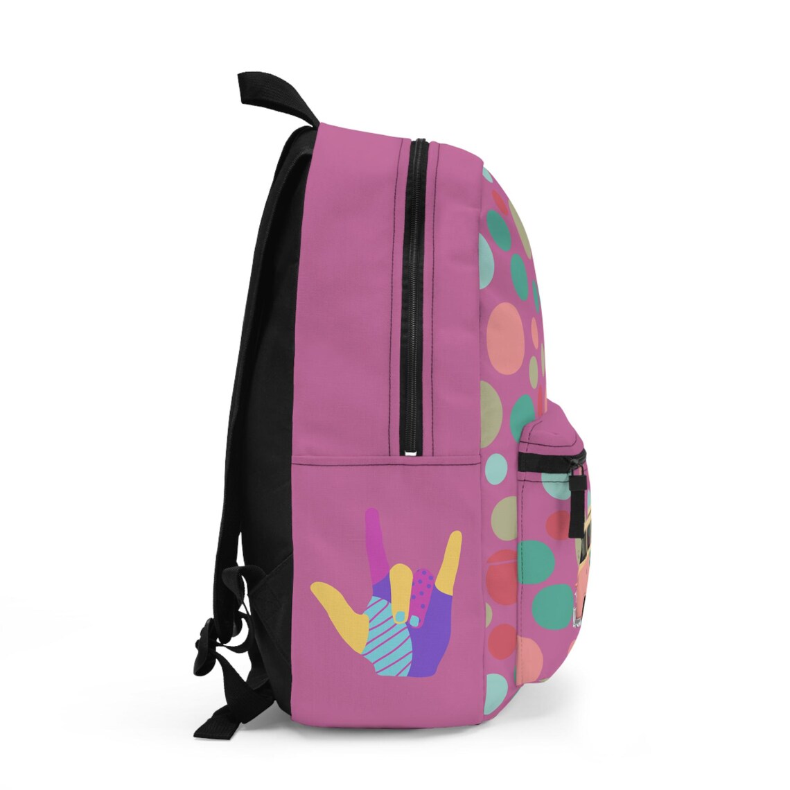 Unique Backpack Groovy Backpack Girls School Backpack Pink Backpack ...