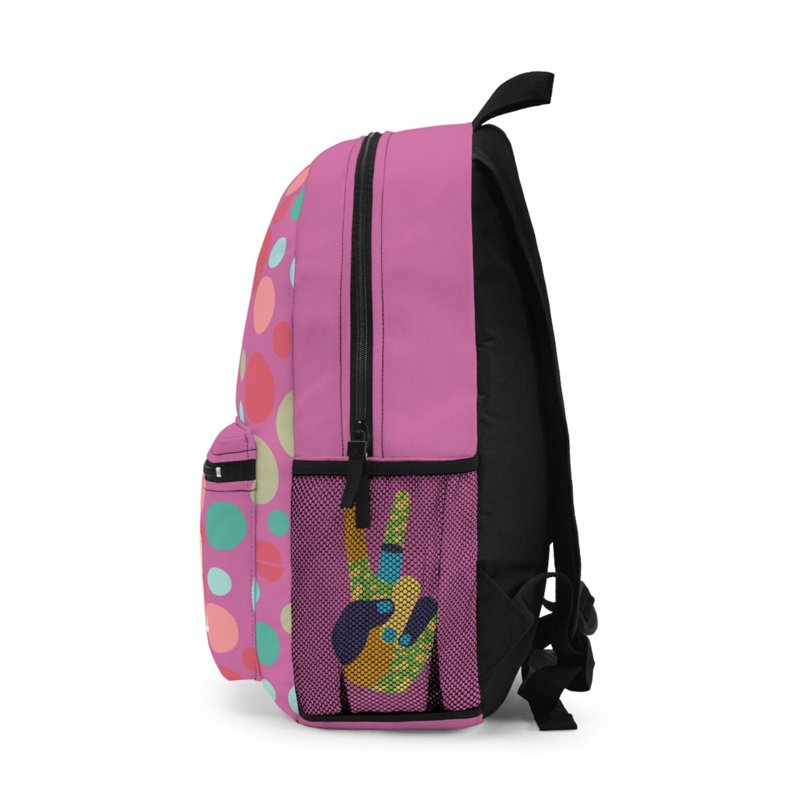 Unique Backpack Groovy Backpack Girls School Backpack Pink Backpack ...