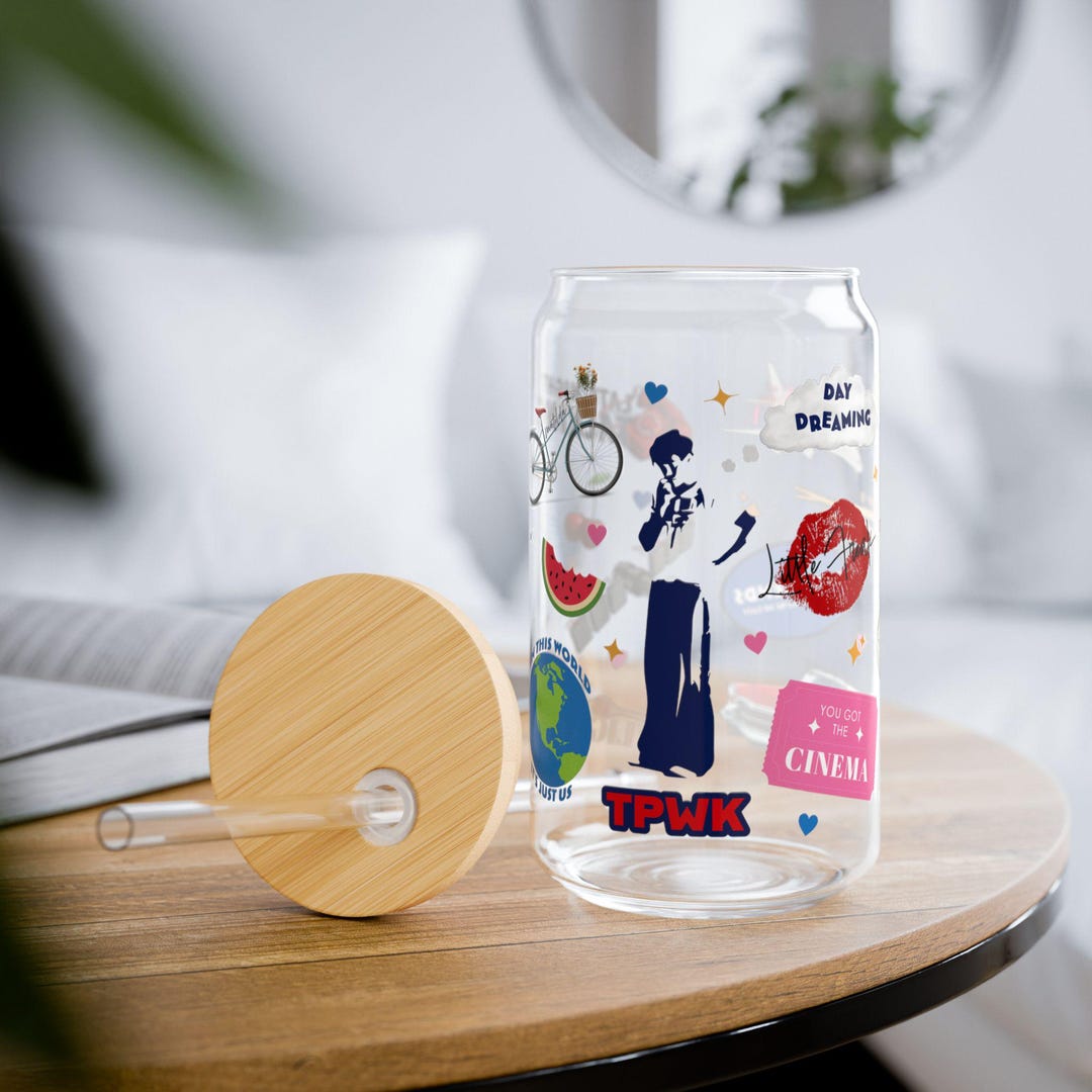 Harry Styles Harry's House Sipper Glass Tumbler Cup, 16oz - Etsy