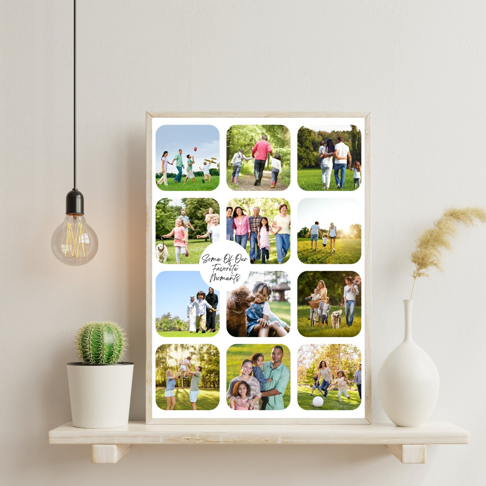 Custom Family Collage, Family Wall Art, Family, Print, Framed Print ...