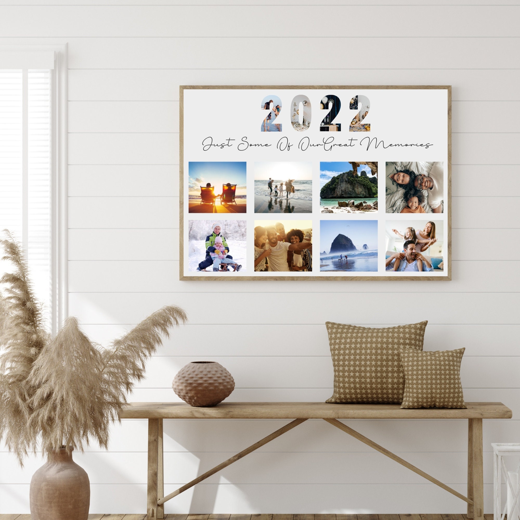 Custom Family Collage, Family Wall Art, Family, Print, Framed Print ...